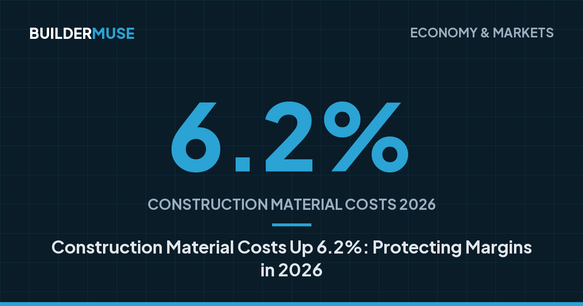 Construction Material Costs Up 6.2%: Protecting Margins in 2026 ...